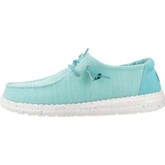 Hey Dude Femme, Chaussures, Bleu, Taille: 40 EU Wendy Stretch Mesh