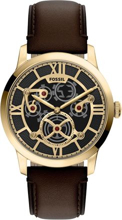 Fossil Uhr Fossil Townsman Big Tic FS6190 Braun