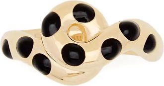 Bea Bongiasca bague Chonky Wave en or jaune 9ct
