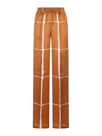 Kiton Pantalons D&eacute;contract&eacute;s - Marron
