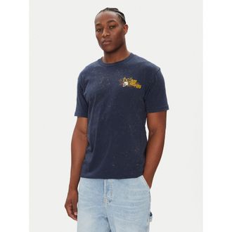 DC T-Shirt ADYZT05460 Dunkelblau Heritage Fit
