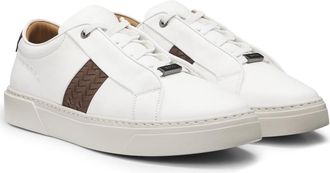 HUGO BOSS Premium-Sneaker Gary mit Web-Details und Schn&uuml;rb&auml;ndern in