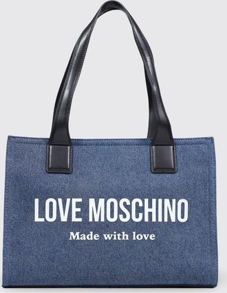 Love Moschino Sac Port&eacute; &eacute;paule LOVE MOSCHINO Femme couleur Denim