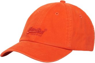 Superdry Damen Vintage Kappe mit Stickerei Orange 1SIZE