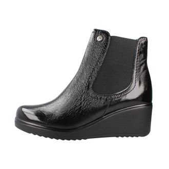 Pitillos Bot&iacute;n Chelsea Charol - - Shoes - Damen - Schwarzk - 38 EU