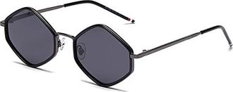 Generic Lunettes de soleil polarisées en métal à monture carrée 2025 pour hommes et femmes, lunettes de soleil de conduite pour les vacances en plein air (cou