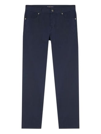 Brooks Brothers pantalon chino à coupe droite - Bleu