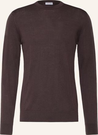 Seidensticker Seidensticker Pullover Aus Merinowolle braun
