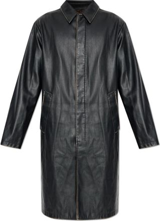 Diesel Kunstlederjacke J-Rivers - - Coats - Herren - Schwarzk - XL