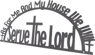 Cabilock Bibelvers Wanddeko Metall Anhänger Hängeornament Für Innenbereich Dekoration Wandornament Aus Metall Für Zuhause Garten