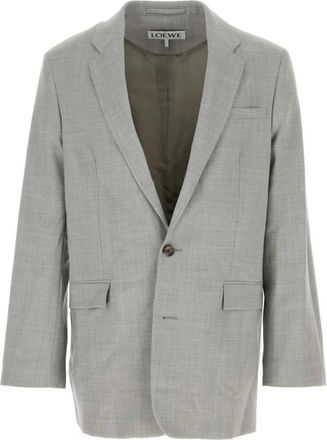 Loewe Homme, Costumes, Gris, Taille: M Veste en laine