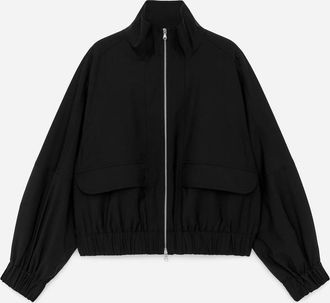 Arket Sportliche Jacke -Schwarz