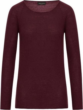 Roberto Collina Rundhalspullover - Rot