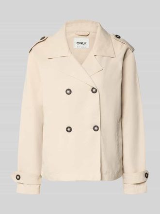 Only Regular Fit Trenchcoat-Jacke mit Reverskragen Modell HANNAH