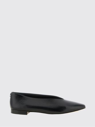 Jimmy Choo London Ballerines Margot en cuir lisse avec monogramme arri&egrave;re