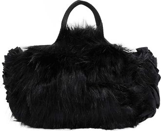 Simone Rocha Mini Faux Fur Bag