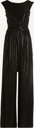 Vera Mont Jersey-Jumpsuit Mit Pailletten schwarz