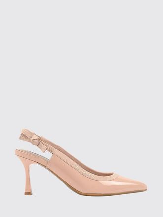 Karl Lagerfeld Slingback-Pumps aus Lackleder mit mittlerem Absatz und Schleife