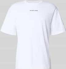 Sams&oslash;e & Sams&oslash;e T-Shirt mit Label-Stitching