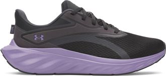 Under Armour UA W Ascend Damen-Turnschuhe, Schwarz Anthrazit Violett Luxe, 40,5 EU, Schwarz Anthrazit Violett Luxe, 40.5 EU