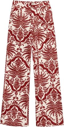 iBlues Femme, Pantalons, Rouge, Taille: 42 FR Magnete Pantalons