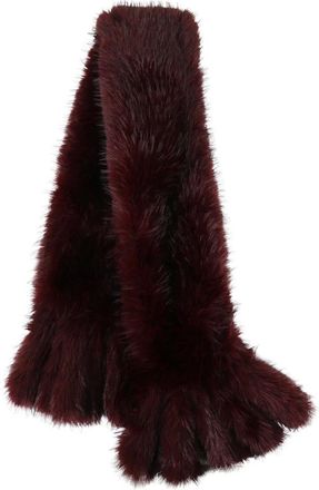 Rotate Rotate Birger Christensen, Femme, Accessoires, Brun, Taille: ONE Size &Eacute;charpe en Fausse Fourrure Zinfandel