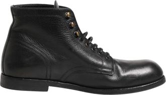 Dolce & Gabbana Homme, Chaussures, Noir, Taille: 44 EU Bottines courtes