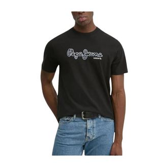 Pepe Jeans London T-Shirts - - Tops - Herren - Schwarzk - M