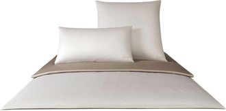 Joop Bettwäsche Micro Pattern 4040, Haselnuss, 80/80 135/200