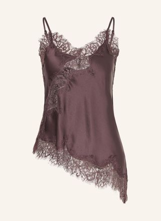 Mrs & Hugs Mrs & Hugs Satintop Mit Spitze lila