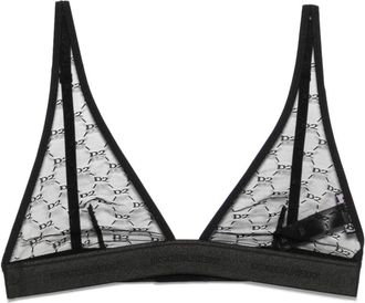 Dsquared2 Triangel-BH mit Logo-Spitze - Schwarz