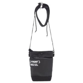 Moncler Pre-owned Stoff schultertasche - - Pre-owned - Herren - Schwarzk - ONE SIZE