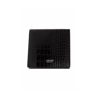 Tom Ford Homme, Accessoires, Noir, Taille: ONE Size Bifold Wallet