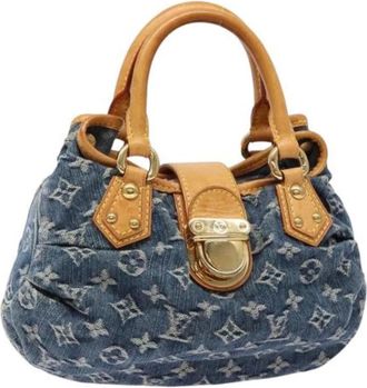 Louis Vuitton Sac &agrave; main Pleaty Pre-owned - Femme - Pre-owned - Bleu - Taille: ONE Size
