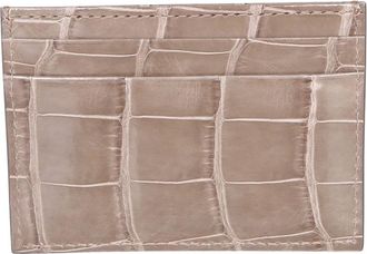 Dell'Oglio Homme, Accessoires, Beige, Taille: ONE Size Do100 Lthal 003 Card Holder