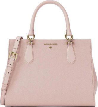 Michael Kors Marilyn Medium Satchel - Femme - Sacs - Rose - Taille: ONE Size