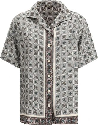 Loro Piana Seidenhemd - - Blouses & Shirts - Damen - Mehrfarbig - XS