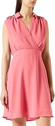 Morgan Robe évasée fluide sans manches Rose 38