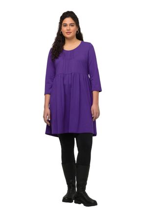 Ulla Popken Damen, große Größen, Longtunika mit Druck, A-LINE