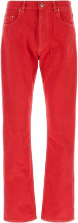 Versace Homme, Jeans, Rouge, Taille: W32 Jeans droits