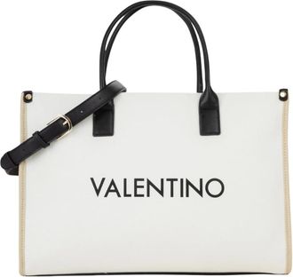 Mario Valentino Femme, Sacs, Blanc, Taille: ONE Size Cabas Acantha