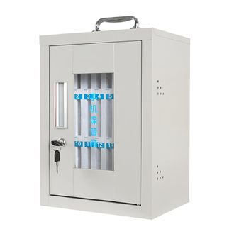 Generic Handyhalter mit 24/36/48 F&auml;chern f&uuml;r Klassenzimmer, Handy Aufbewahrungsbox, mit Schloss und Schl&uuml;sseln, Sicher und Robust, f&uuml;r B&uuml;ro, Fitnessstudio und