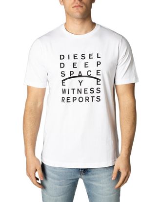 Diesel Wei&szlig;es T-Shirt