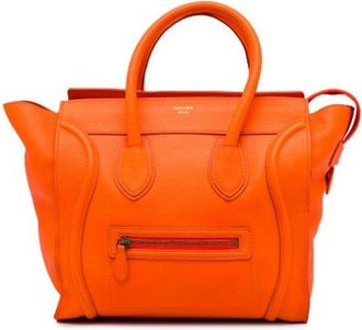 Celine Sac cabas Pre-owned - Femme - Pre-owned - Orange - Taille: ONE Size