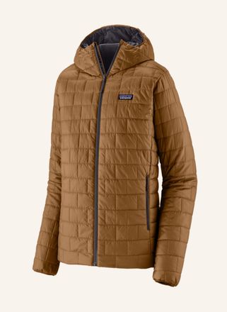 Patagonia Leichte Jacke Nano Puff Hoody braun