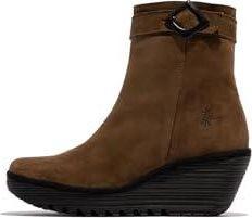 FLY London Femme YUJI596FLY Fashion Boot, ÉLÉPHANT, 39 EU