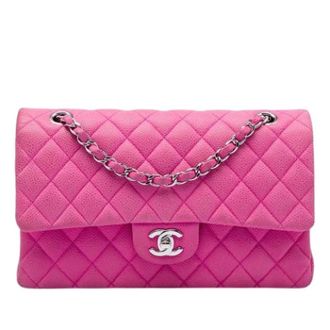 Chanel Pre-owned Classic Double Flap Schultertasche - - Pre-owned - Damen - Rosa - ONE SIZE