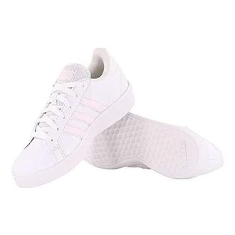 adidas Adidas Femme Grand Court TD Lifestyle Court Casual Shoes, Cloud White/Almost Pink/Cloud White, 38 2/3 EU
