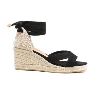 Castaner Bailey Keilabsatz-Espadrilles - - Shoes - Damen - Schwarzk - 41 EU
