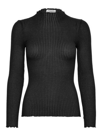Rosemunde Langarmshirt Belize silk shirt mit Seide weicher Seiden-Baumwoll-Mix, mit langen &Auml;rmeln